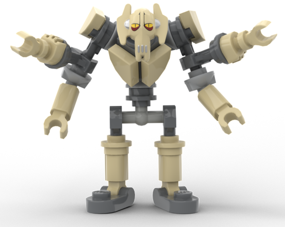 LEGO MOC General Grievous V2 ~(tan / 2010v head) by Mstafett ...