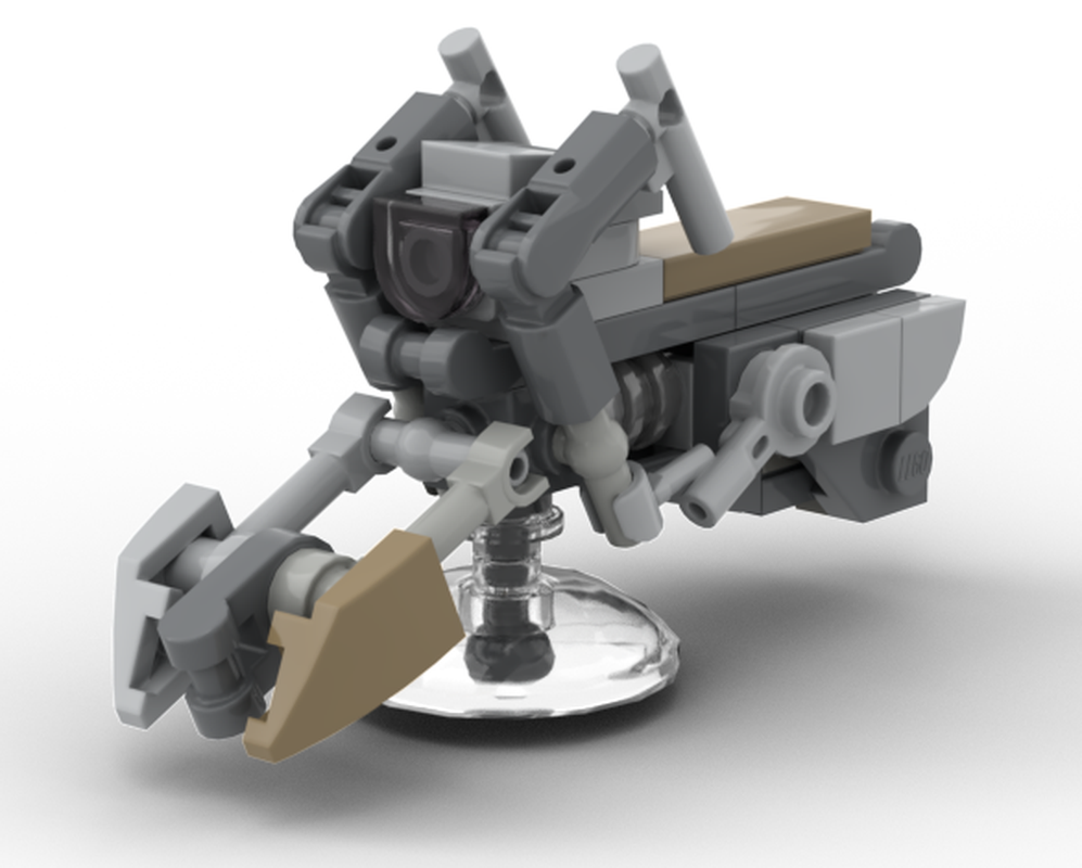 LEGO MOC Kay Vess's speeder from SW Outlaws by Mstafett | Rebrickable ...