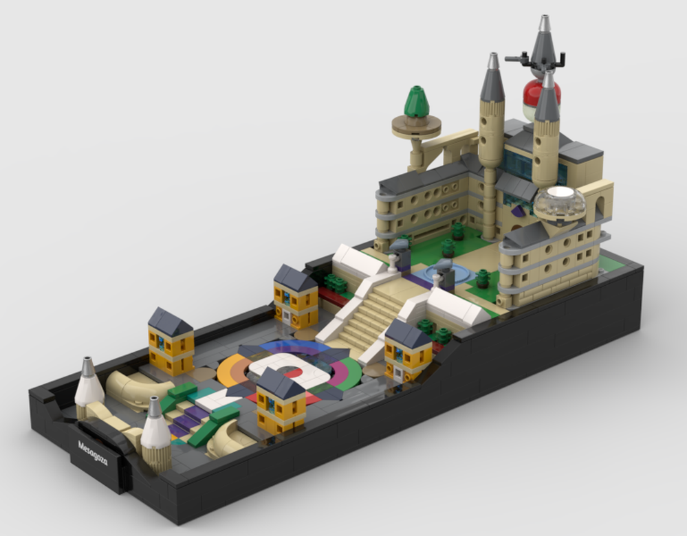 LEGO MOC Mesagoza - Paldea by InagakiAkira | Rebrickable - Build with LEGO