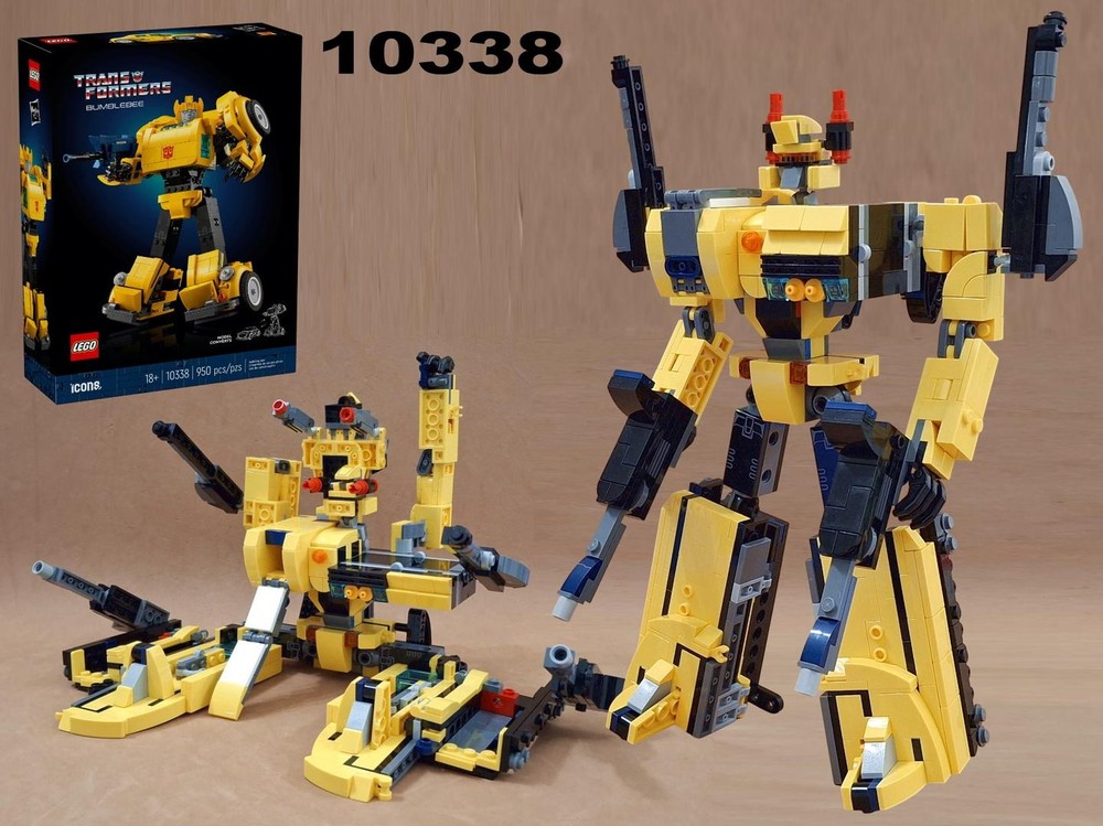 LEGO MOC Transformer Metroplex and Sixgun , alternate built of LEGO ...