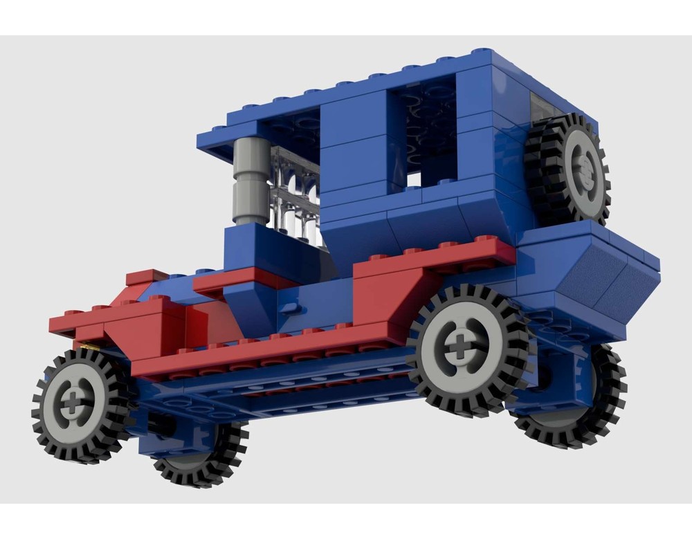 LEGO MOC 733_Ford Model T by banati68 | Rebrickable - Build with LEGO