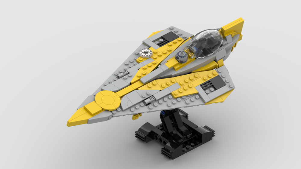 LEGO MOC Delta-7b Aethersprite-class light interceptor - Anakins ...