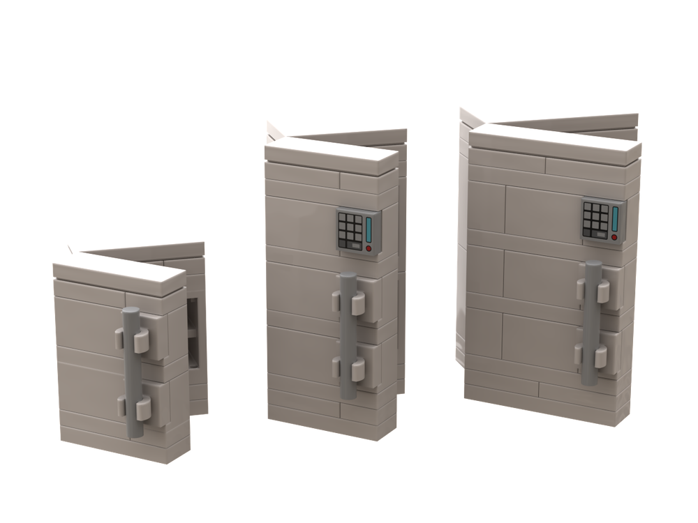 LEGO MOC Fridge - Freezer type 1 by Alquimia | Rebrickable - Build with ...