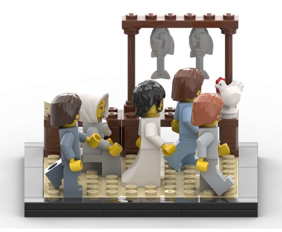 LEGO MOC-219819 The Miracles of Jesus Christ - Christian Bible Diorama ...