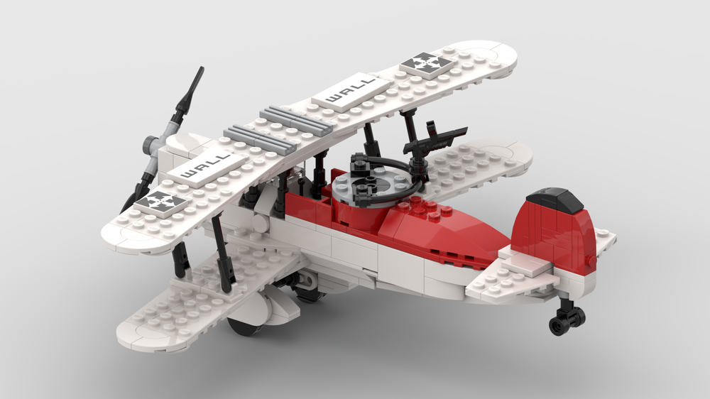 LEGO MOC Mod of 7198 Fighter Plane Attack - Stampe SV.4 by BigJudge ...