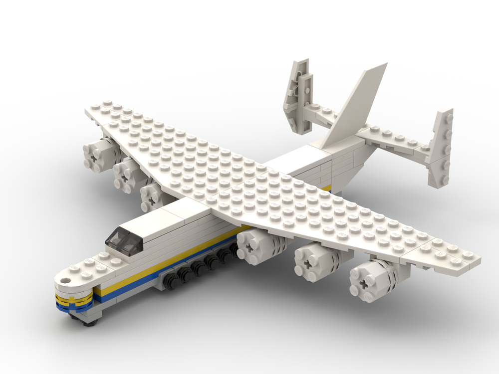 LEGO MOC Antonov an-225 "Mriya" by LegoFan240 | Rebrickable - Build ...
