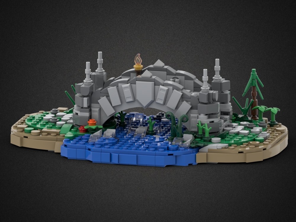 LEGO MOC-219833 Bridge by Huebre | Rebrickable - Build with LEGO