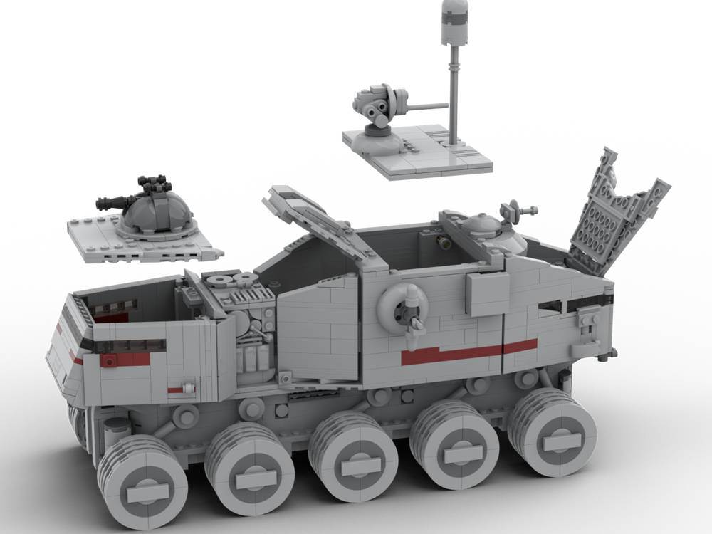 LEGO MOC Clone Turbo Tank by Sir BuildsALot | Rebrickable - Build with LEGO