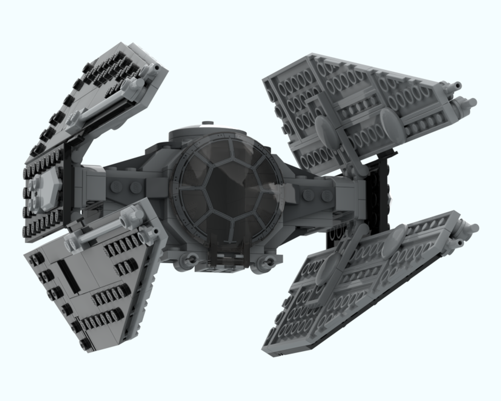 LEGO MOC-219845 Tie Interceptor moc by Moc21 | Rebrickable - Build with ...