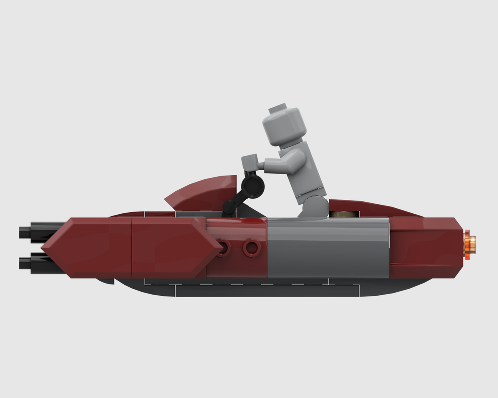 LEGO MOC Mor'Gana 3W Speeder Bike by SilverInc | Rebrickable - Build ...