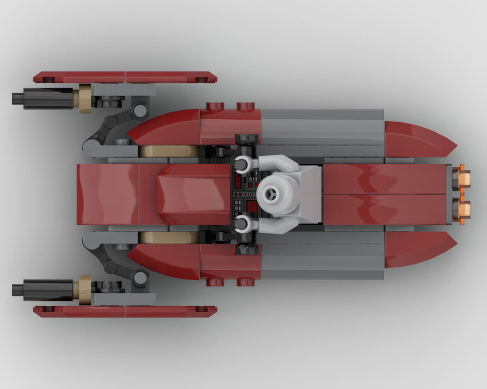 LEGO MOC Mor'Gana 3W Speeder Bike by SilverInc | Rebrickable - Build ...