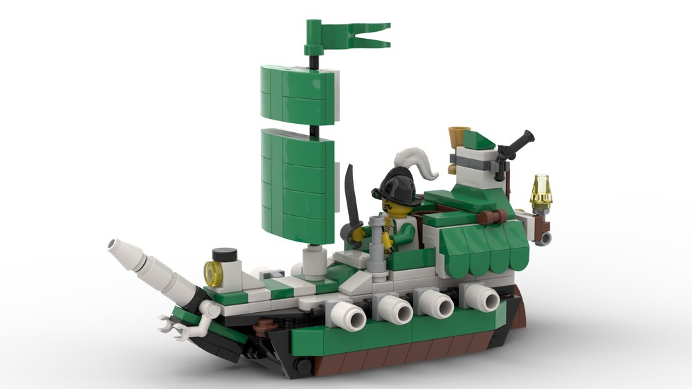 LEGO MOC The Revenge - Micro Ship by Rivers Bricks | Rebrickable ...