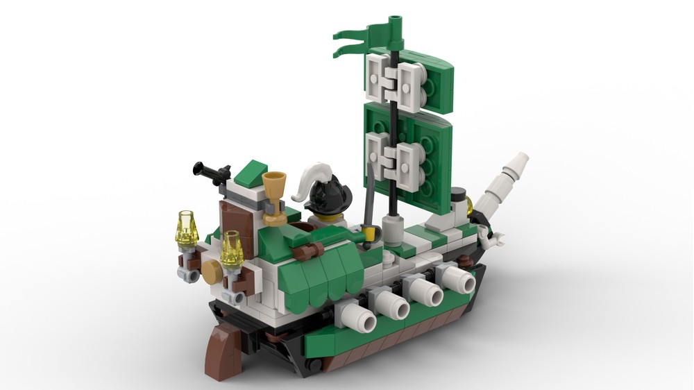 LEGO MOC The Revenge - Micro Ship by Rivers Bricks | Rebrickable ...