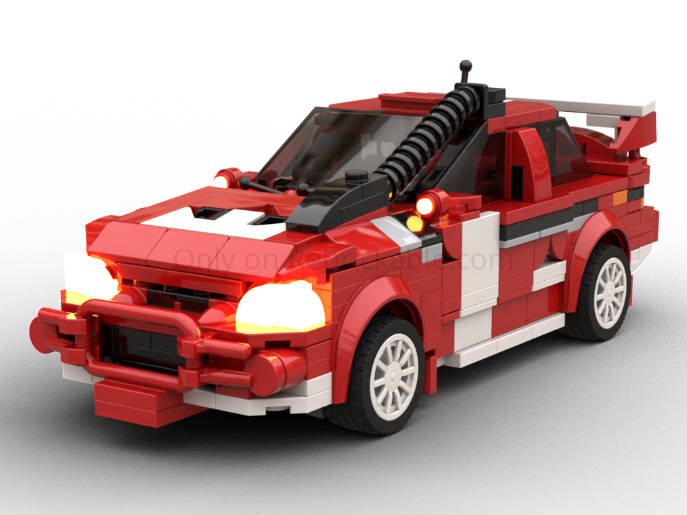 LEGO MOC Mitsubishi Lancer'01-SAFARi Rally / Mäkinen's Lancer EVO 6.5 ...