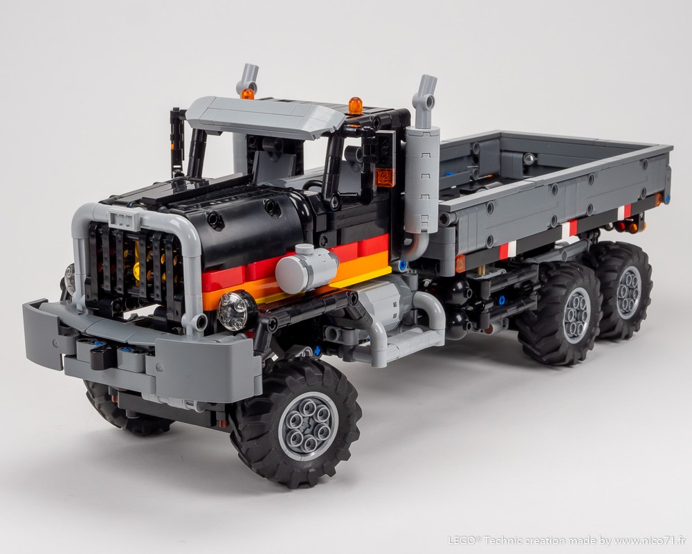 LEGO MOC 6×6 Offroad Truck by Nico71 | Rebrickable - Build with LEGO