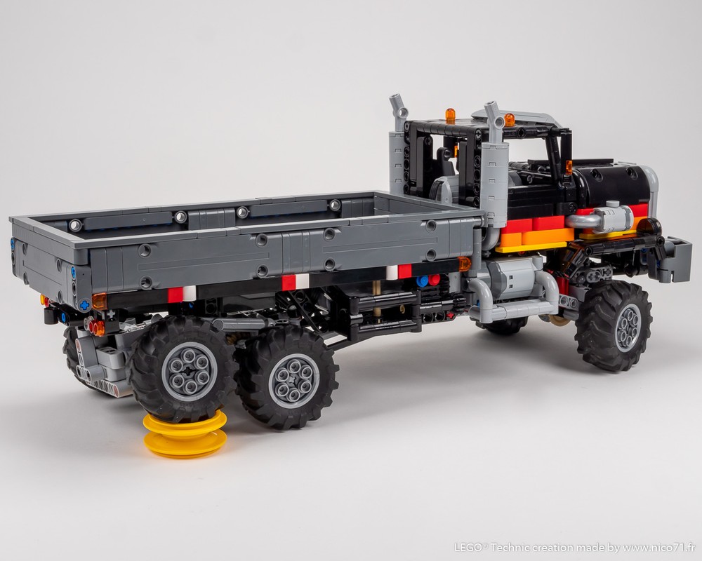 LEGO MOC 6×6 Offroad Truck by Nico71 | Rebrickable - Build with LEGO