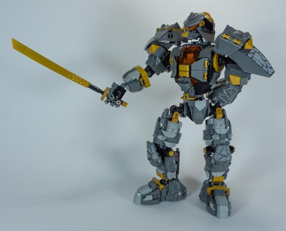 LEGO MOC UCS Fire Stone Mech by giraffeandbricks | Rebrickable - Build ...