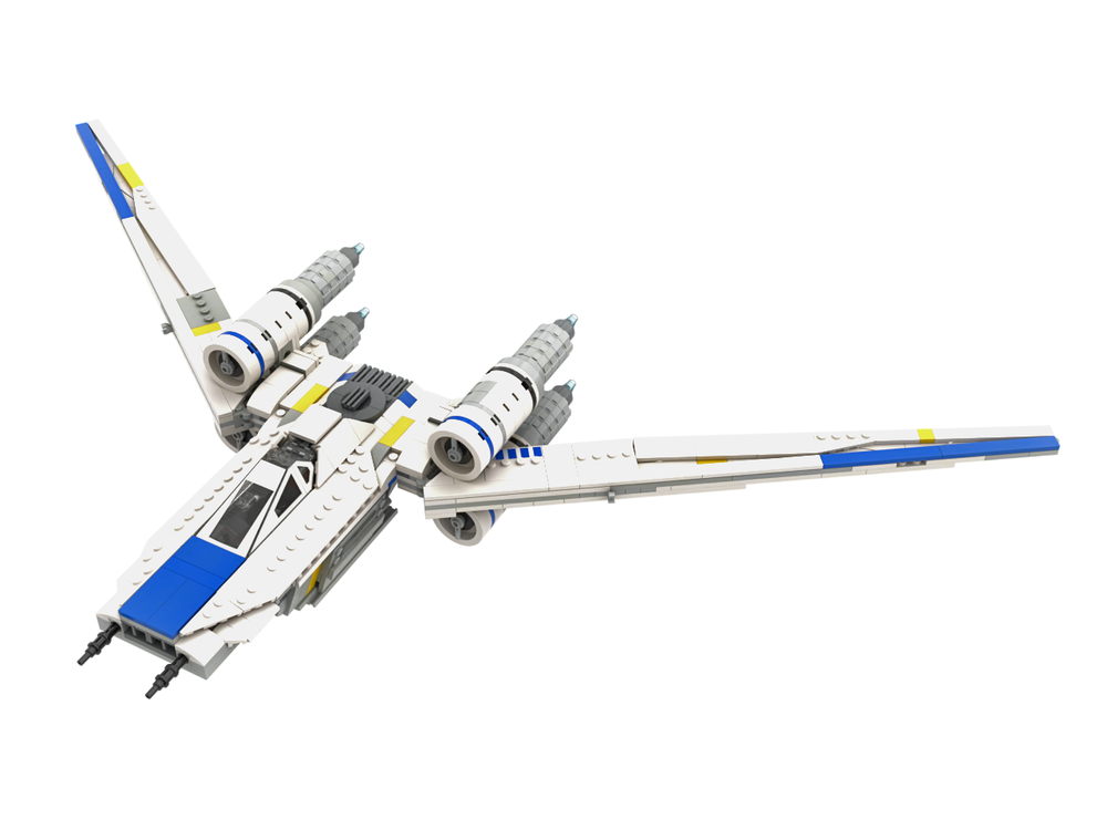 Lego Moc U Wing Mod 2025 By Quarries Workshop Rebrickable Build