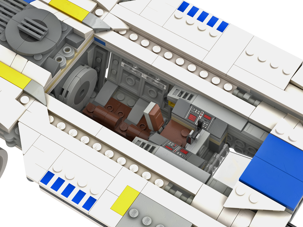 LEGO MOC U Wing MOD (2025) by Quarries Workshop | Rebrickable - Build ...