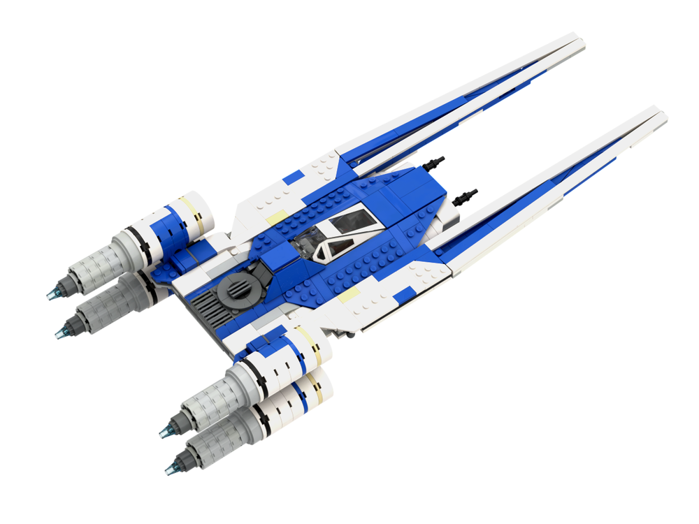 LEGO MOC-219896 U Wing MOD (2025) by Quarries Workshop | Rebrickable ...