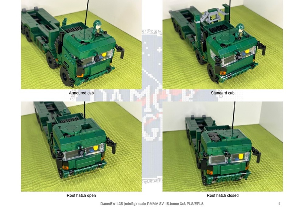 LEGO MOC RMMV HX2 Palletised Load System (PLS) / Enhanced Palletised ...