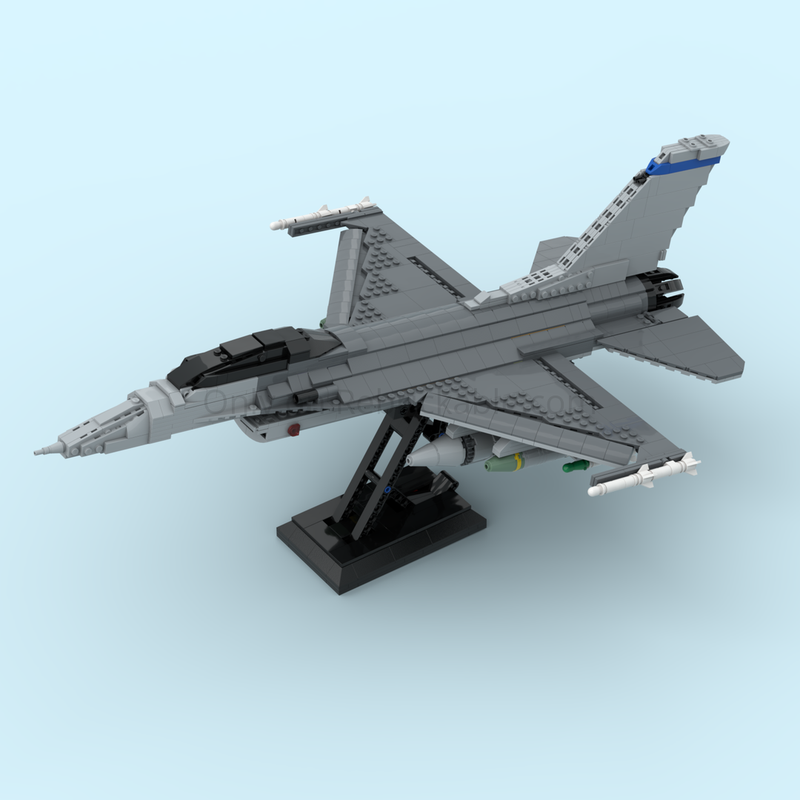 LEGO MOC-219904 F-16 Viper Block 50 by BespokeLegoDesigns | Rebrickable ...
