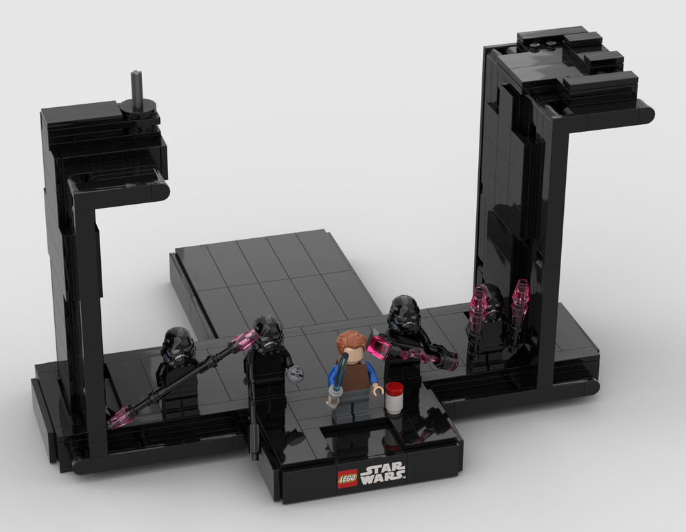 LEGO MOC Stand for UCS-scale Stinger Mantis by katgaard | Rebrickable ...