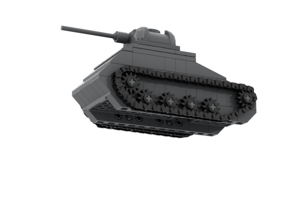 LEGO MOC M4 Sherman tank by gollumofgondor | Rebrickable - Build with LEGO