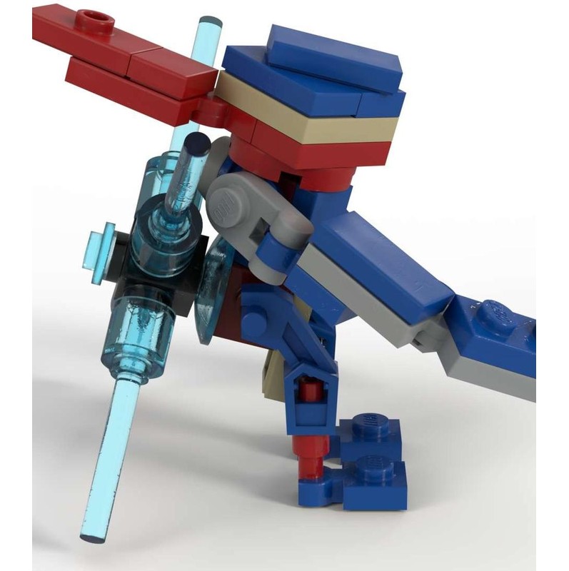 LEGO MOC Greninja - AshGreninja Minifigure Scale by SwordBricks ...