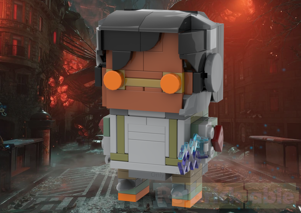 LEGO MOC Amir BrickHead - Warframe by GoldengamerLego | Rebrickable ...