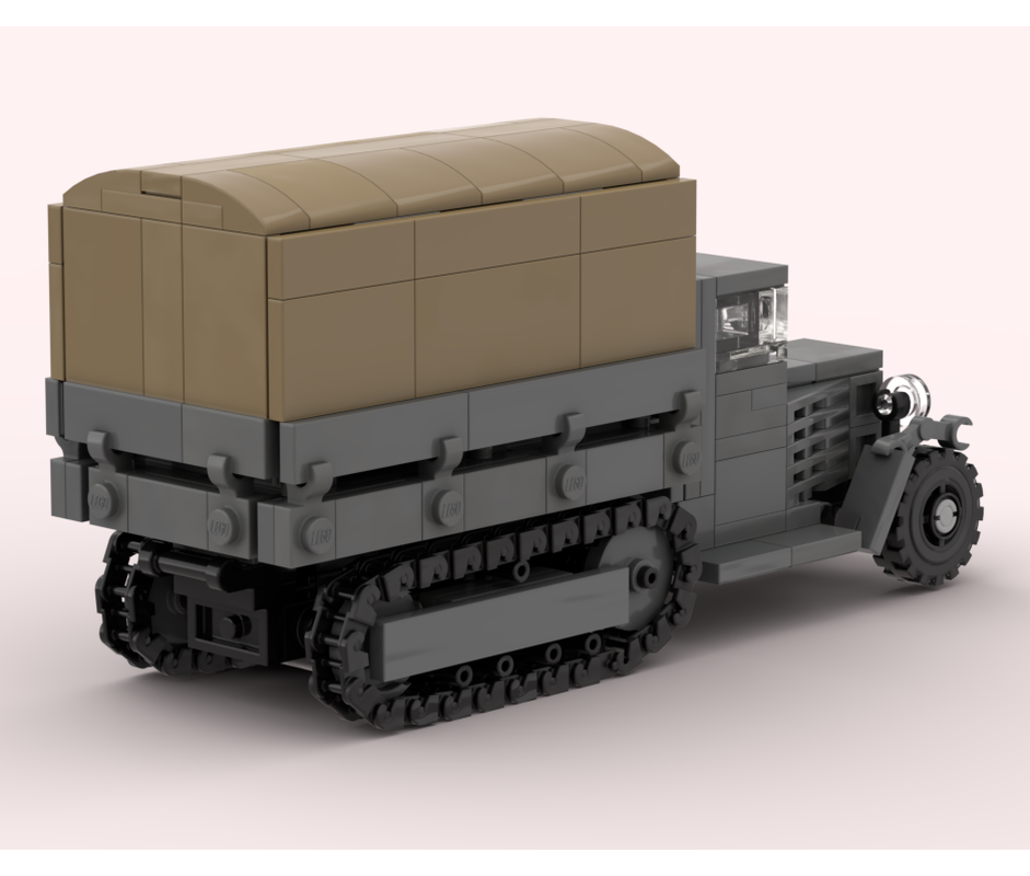 LEGO MOC LEGO ww2 ZIS-22 soviet truck 1:45 scale by Romainww2 ...