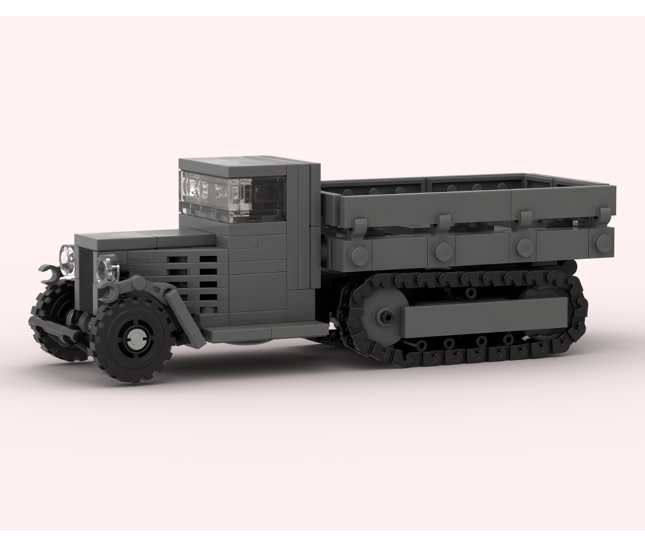 LEGO MOC LEGO ww2 ZIS-22 soviet truck 1:45 scale by Romainww2 ...