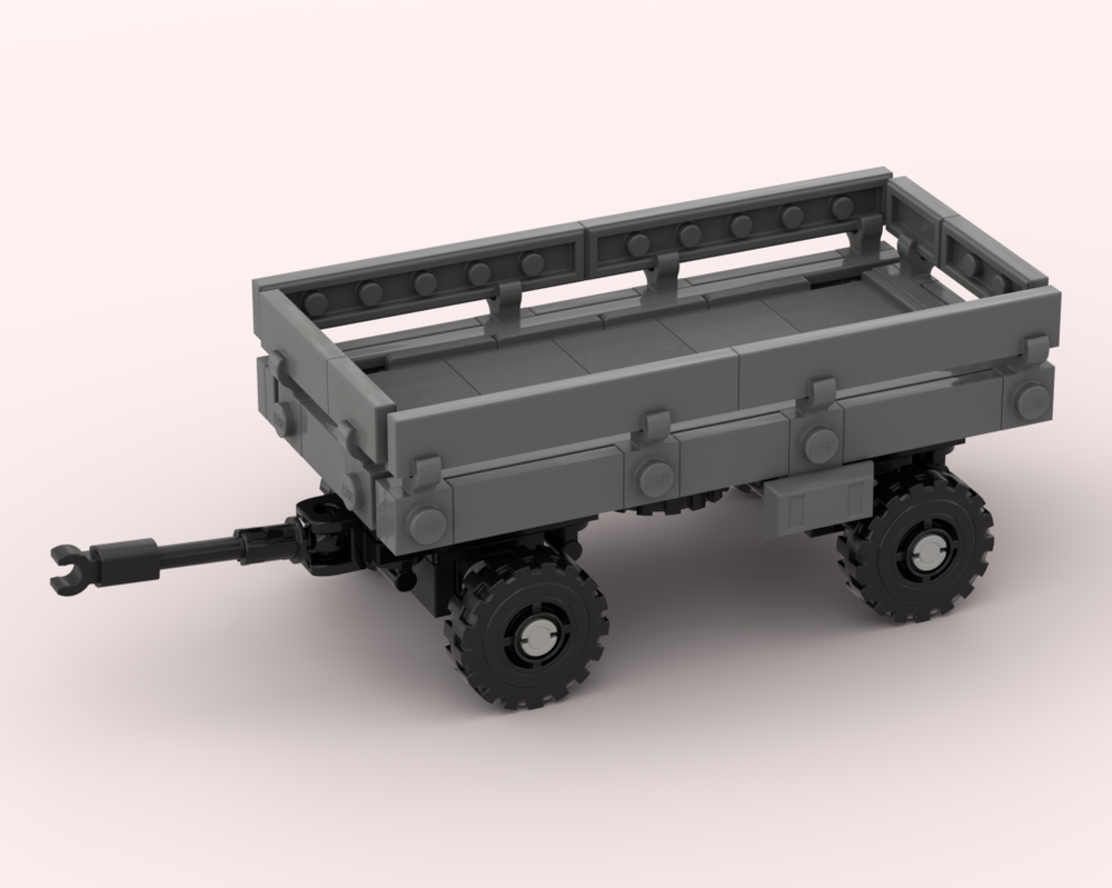 LEGO MOC LEGO ww2 Trailer for soviet truck 1/45 scale by Romainww2 ...
