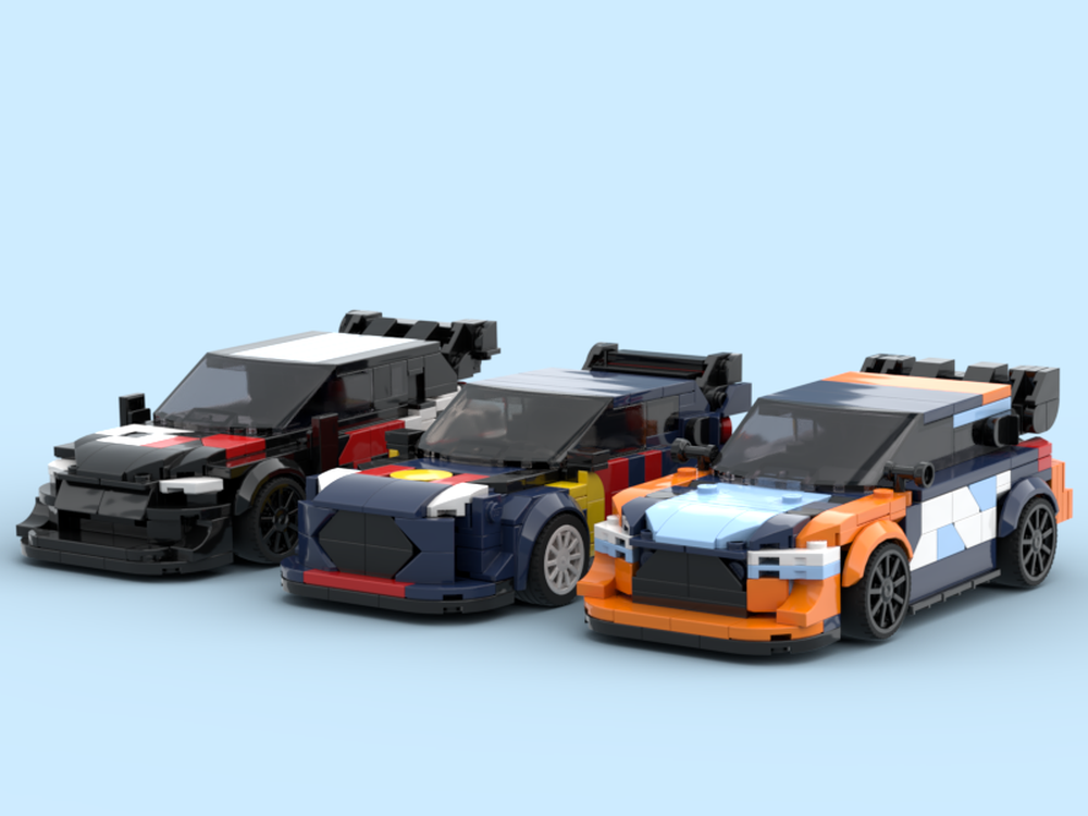 LEGO MOC WRC Rally Car Bundle (2025) by Teddie Bear Bricks ...