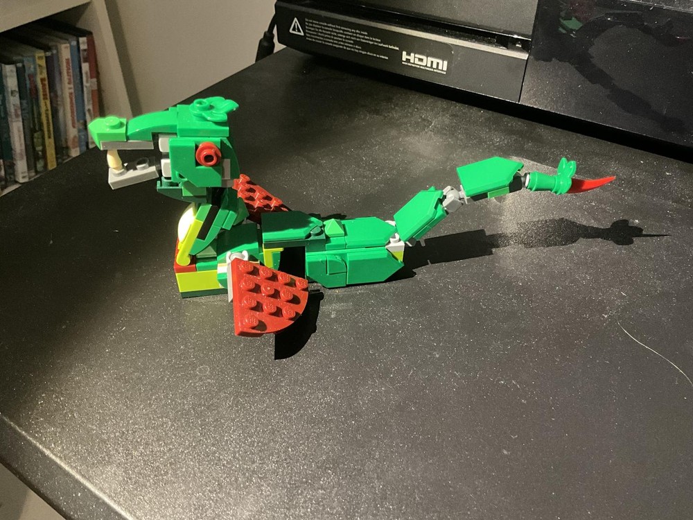 LEGO MOC Small dragon build by Mikael.09 | Rebrickable - Build with LEGO