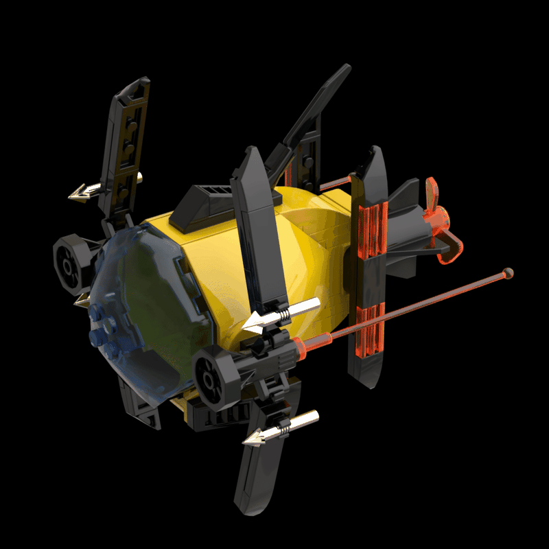 LEGO MOC Current Cruiser by Rowia.Builds | Rebrickable - Build with LEGO