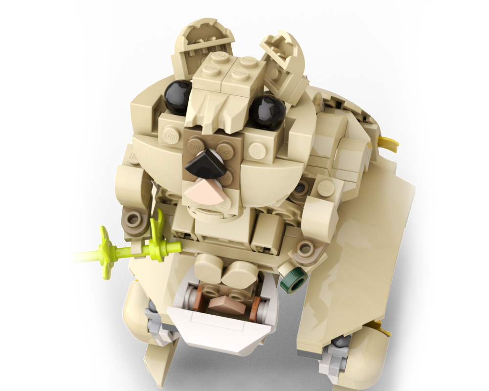 LEGO MOC 31162-Dwarf Kangaroo with Cub in the Pouch by zxmaomao ...