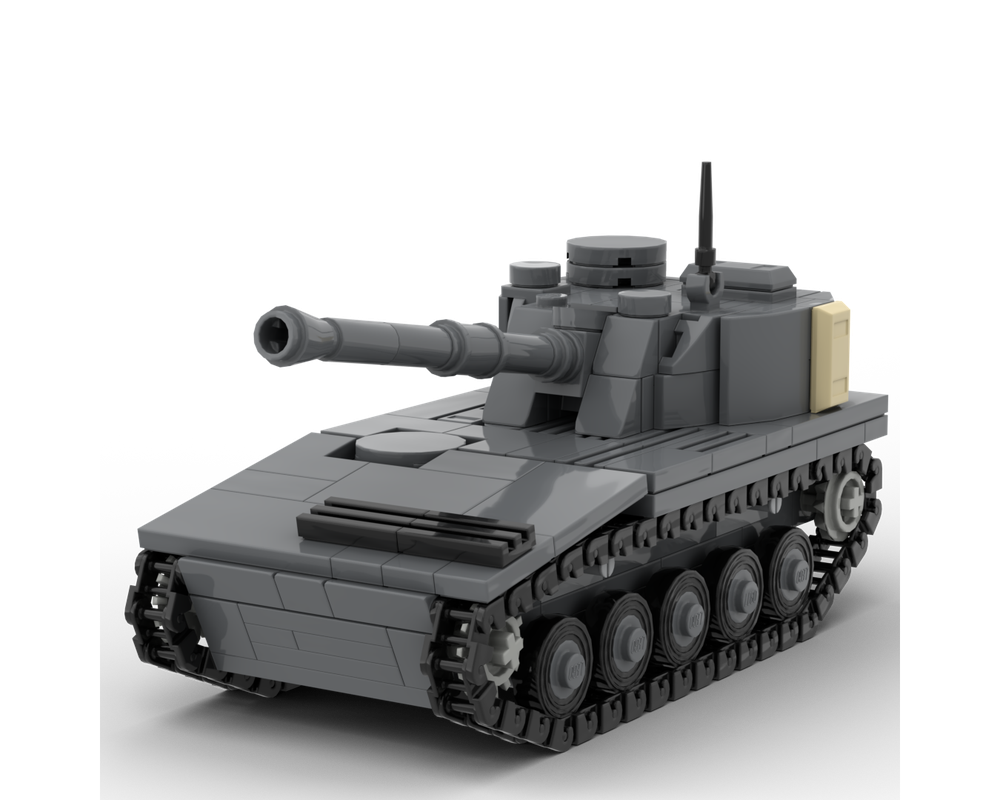 LEGO MOC FV433 Abbot, British SPG by WiggleOcto | Rebrickable - Build ...