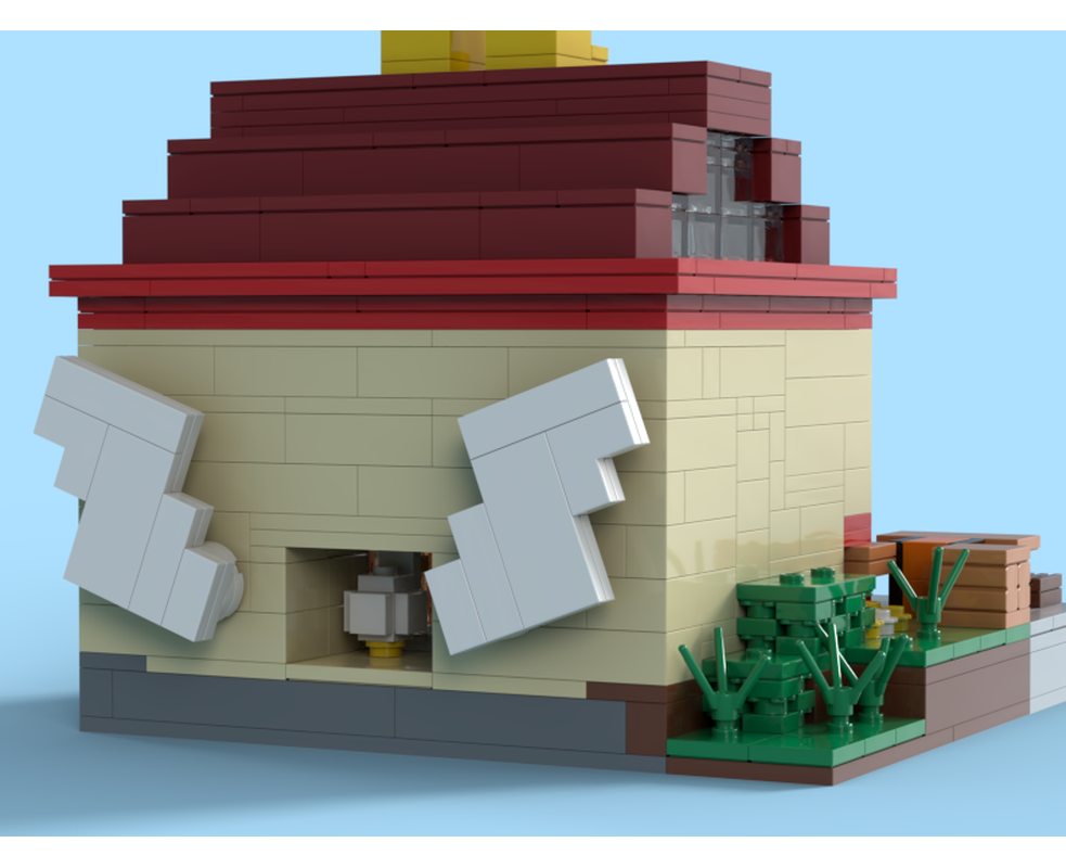 LEGO MOC Lava chicken from the mincraft movie by grosnoob51 ...