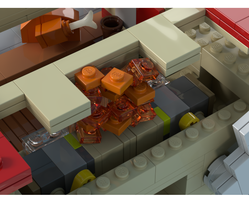 LEGO MOC-219951 Lava chicken from the mincraft movie by grosnoob51 ...