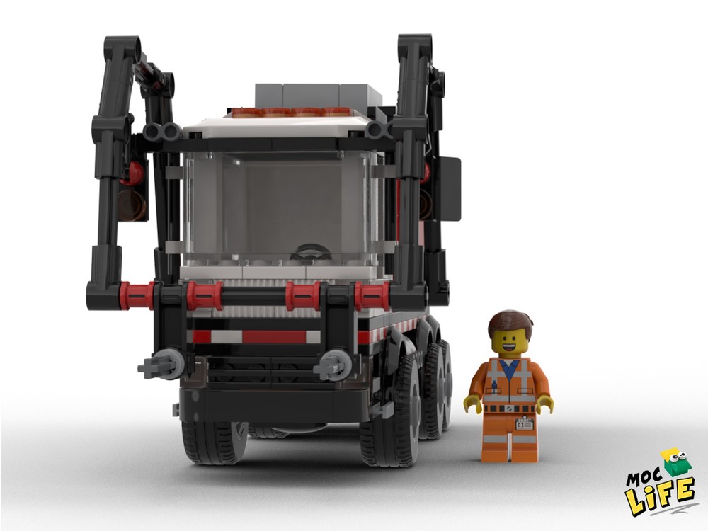 LEGO MOC-21999 Mack garbage Truck 2 axles by MocLife | Rebrickable ...