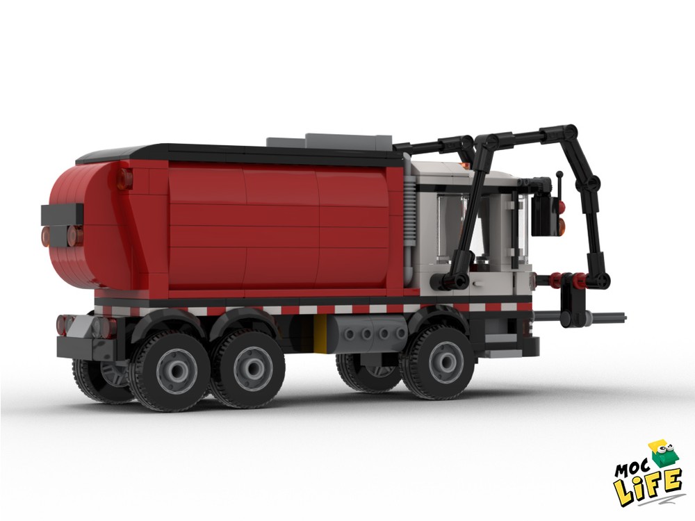 LEGO MOC-21999 Mack garbage Truck 2 axles by MocLife | Rebrickable ...