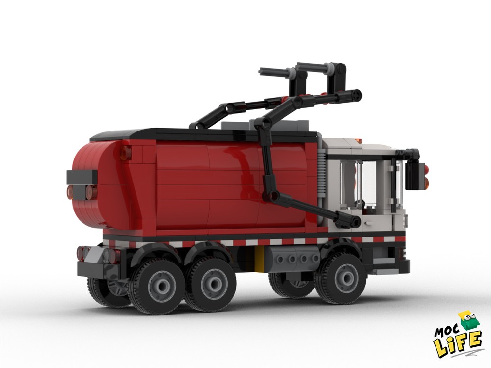 LEGO MOC-21999 Mack garbage Truck 2 axles by MocLife | Rebrickable ...