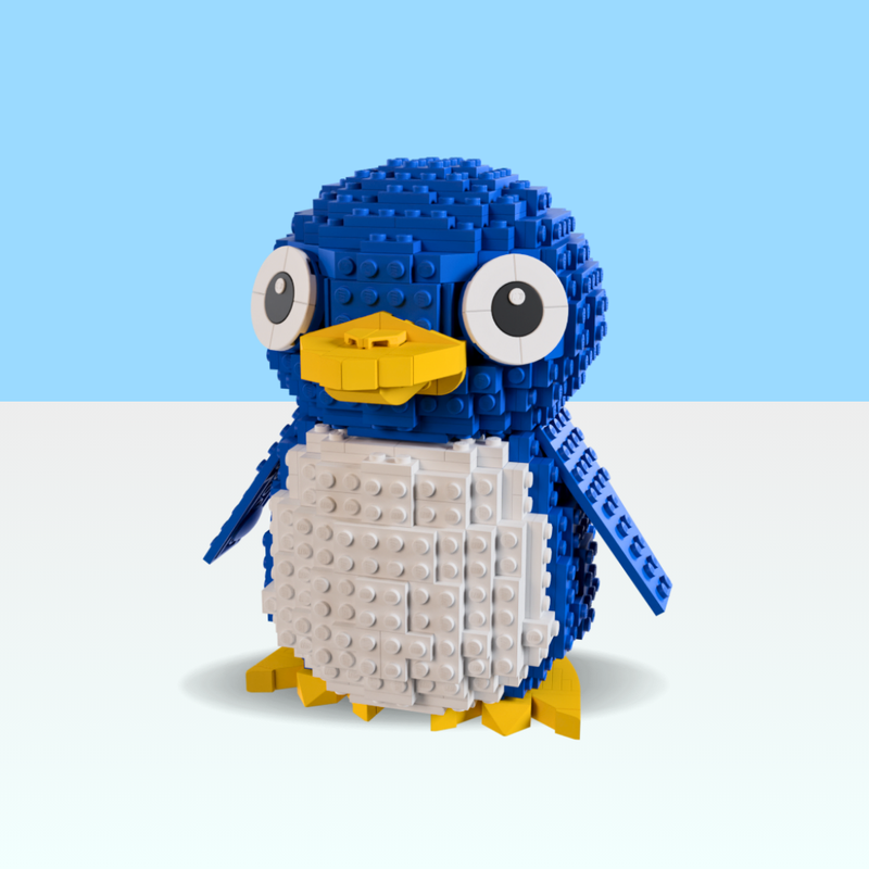 LEGO MOC Penguin by KraftyKoopa | Rebrickable - Build with LEGO