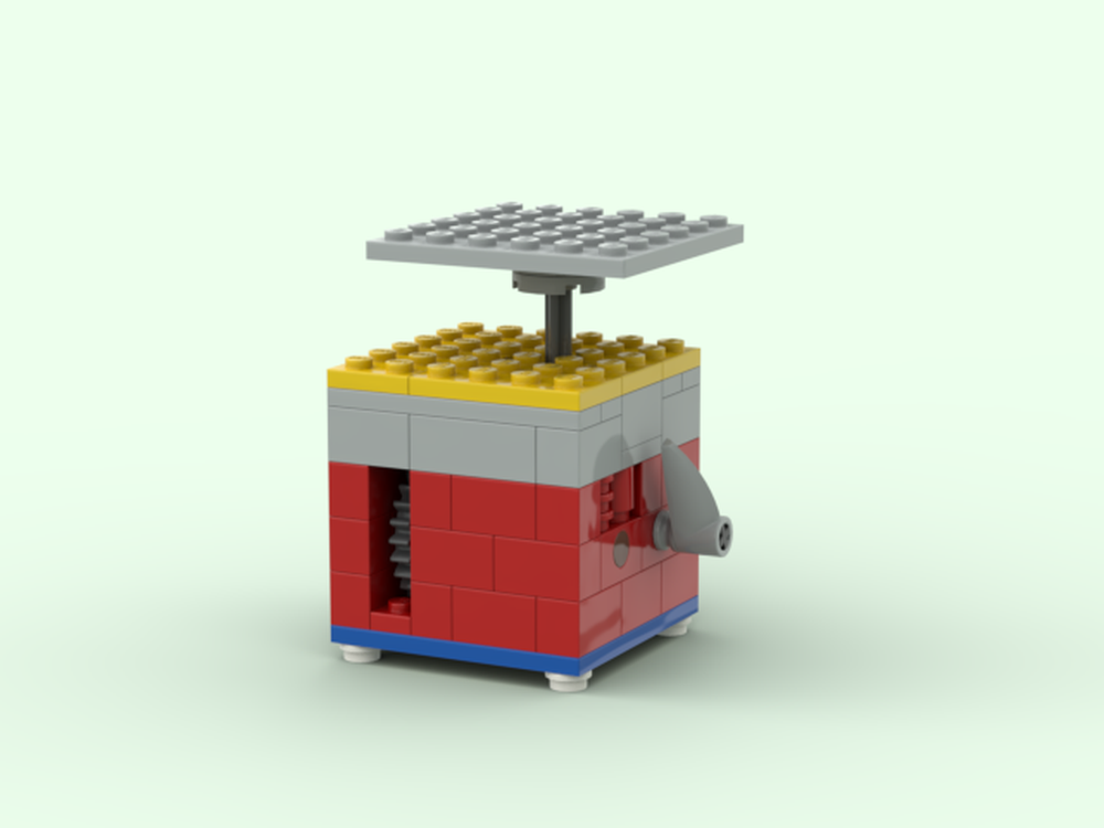 LEGO MOC Mini Weighing Scale by Gravibrick | Rebrickable - Build with LEGO