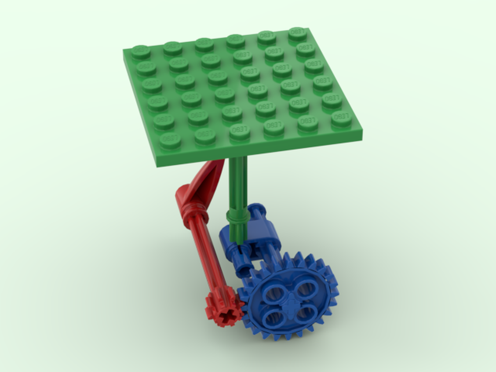 LEGO MOC Mini Weighing Scale by Gravibrick | Rebrickable - Build with LEGO