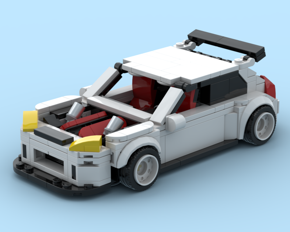 LEGO MOC Honda Civic Type R V8-swapped Widebody by S_customs ...
