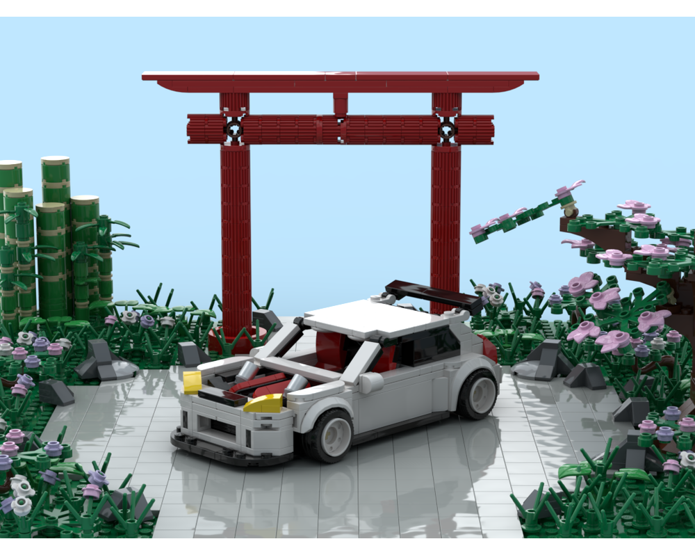 LEGO MOC Honda Civic Type R V8-swapped Widebody by S_customs ...