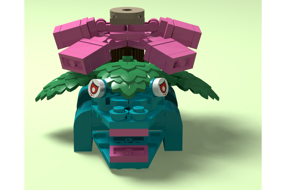 LEGO MOC Venusaur Mini by ClayBirdBricks | Rebrickable - Build with LEGO