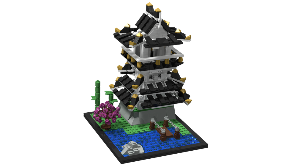 LEGO MOC-220006 temple by Escanard | Rebrickable - Build with LEGO